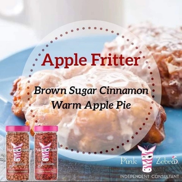 Pink Zebra | Accents | Pink Zebra Sprinkles Apple Fritter | Poshmark